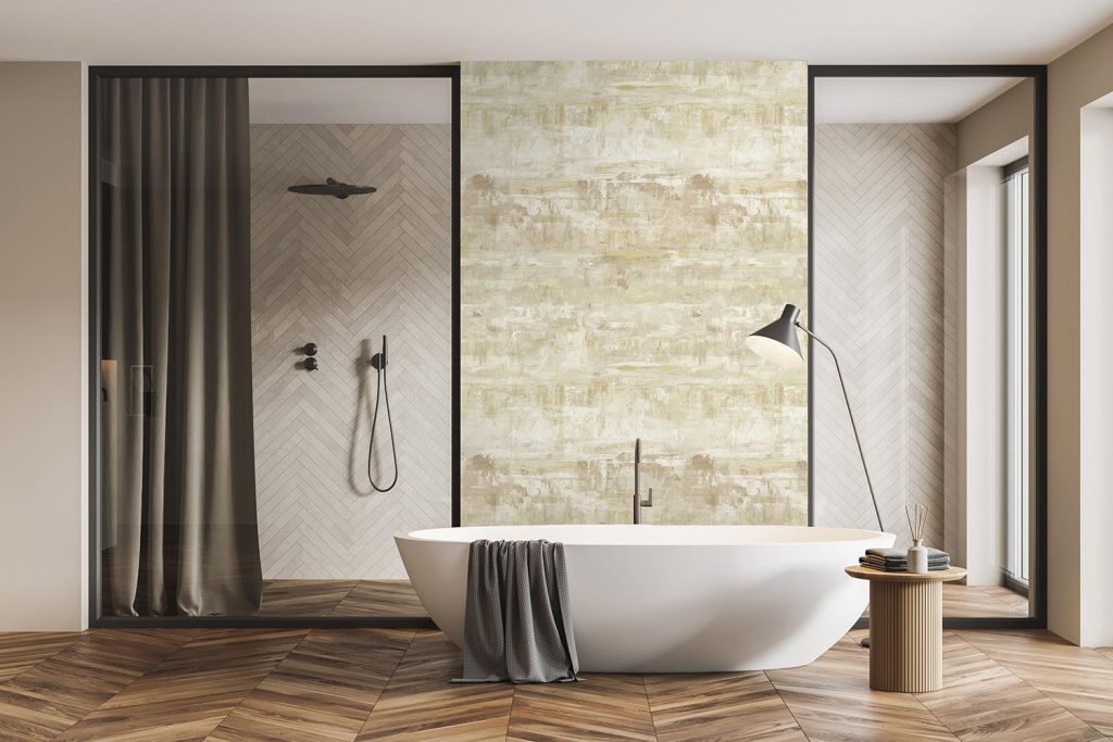 Monet Champagne Wallpaper | M&L Paints & Paper