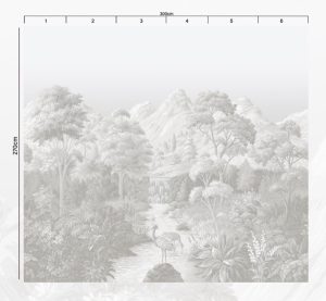 Malvern Neutral Wallpaper Mural | M&L Paints & Paper